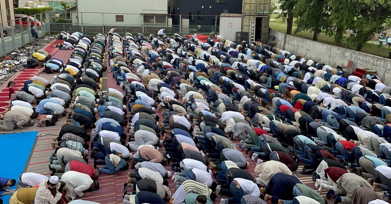 【海老名モスク】圧巻！イードでこれだけの人が集まる！｜Utsuno Shiho