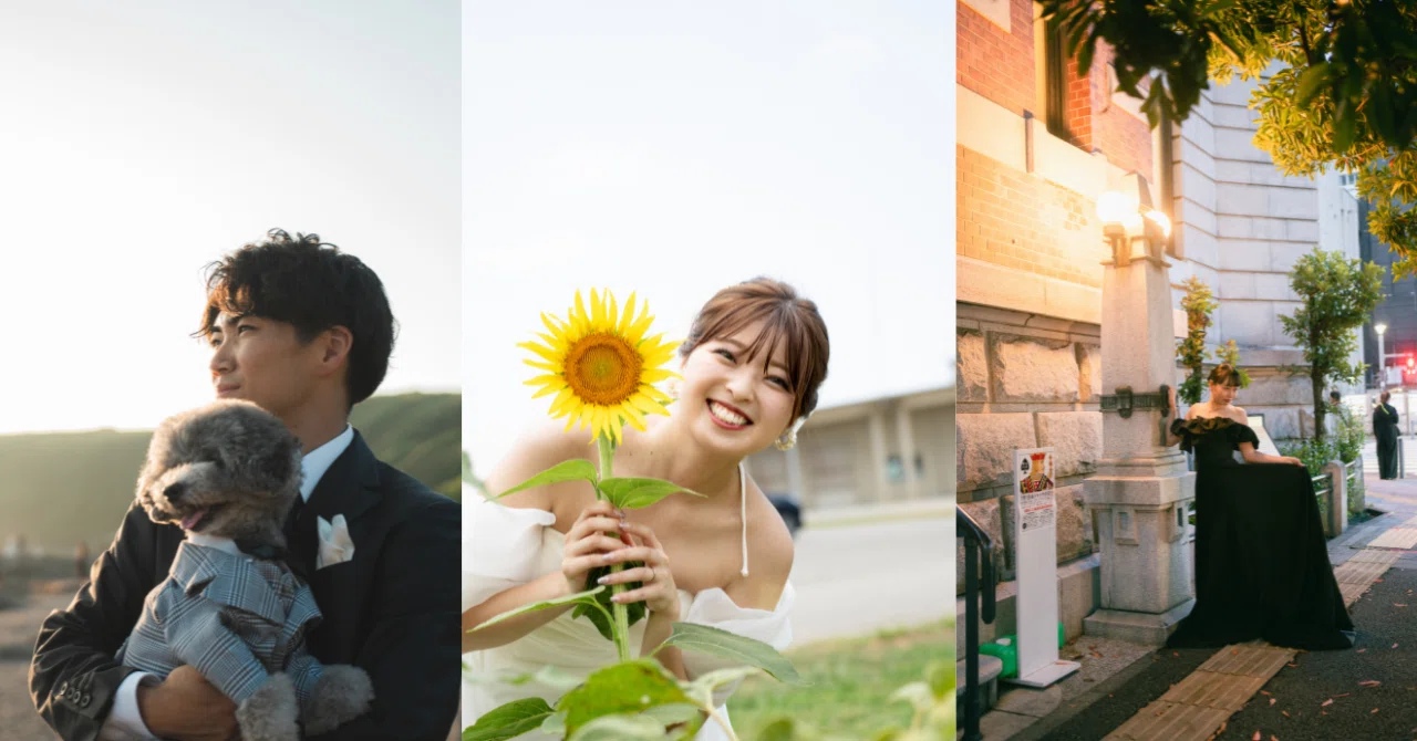 【EmoLy 厳選】結婚式前撮りソロショット5選!!｜ウェディング前撮り | EmoLy（エモリー）