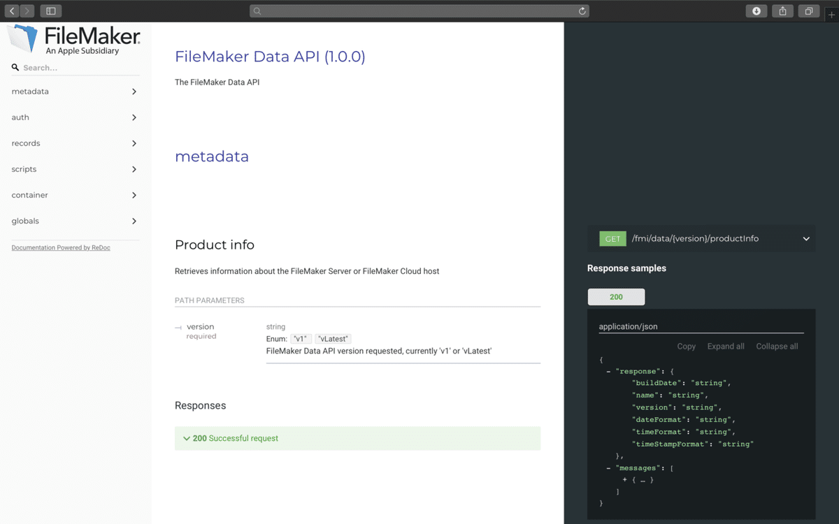FileMaker Data API｜p388cell