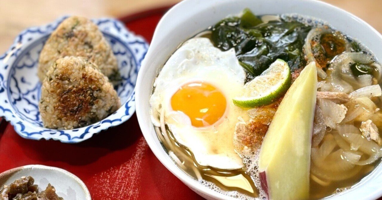 ︎月見🌕そば〜魔女の考察と昨日のmenu＆材料 ︎｜1yottan