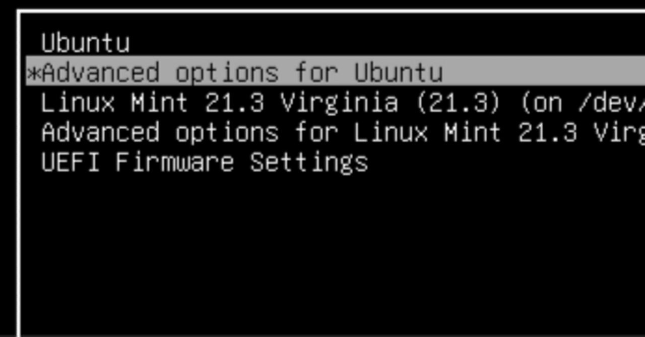 Linux GRUB メモ-その2｜ma33