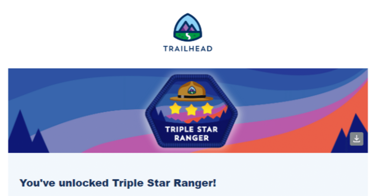 (Trailhead)「TRIPLE STAR RANGER」到達⭐⭐⭐｜TK1253
