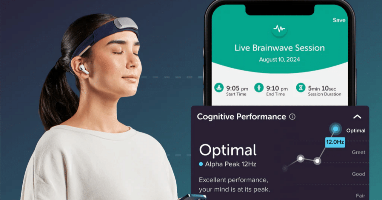 museにα波をトラッキングする新機能[Alpha Peak]が出ました｜GoodBrainラボ