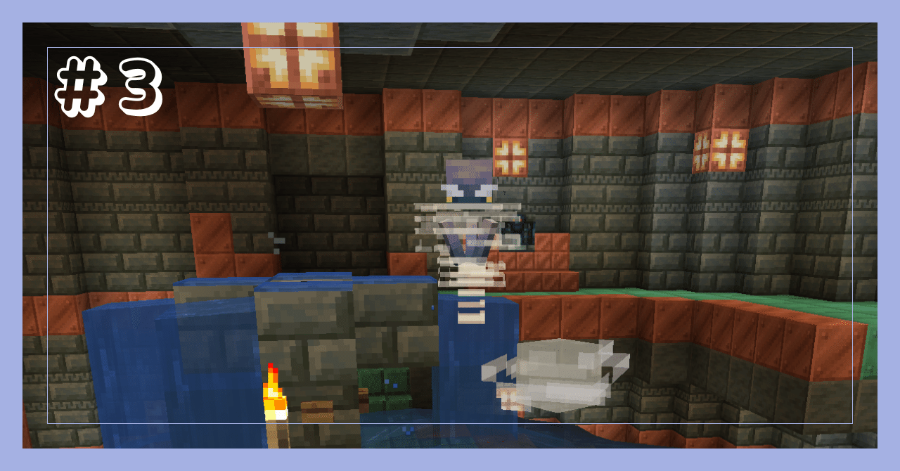【Minecraft】のんびり冒険する＃3 ｜tuna_270