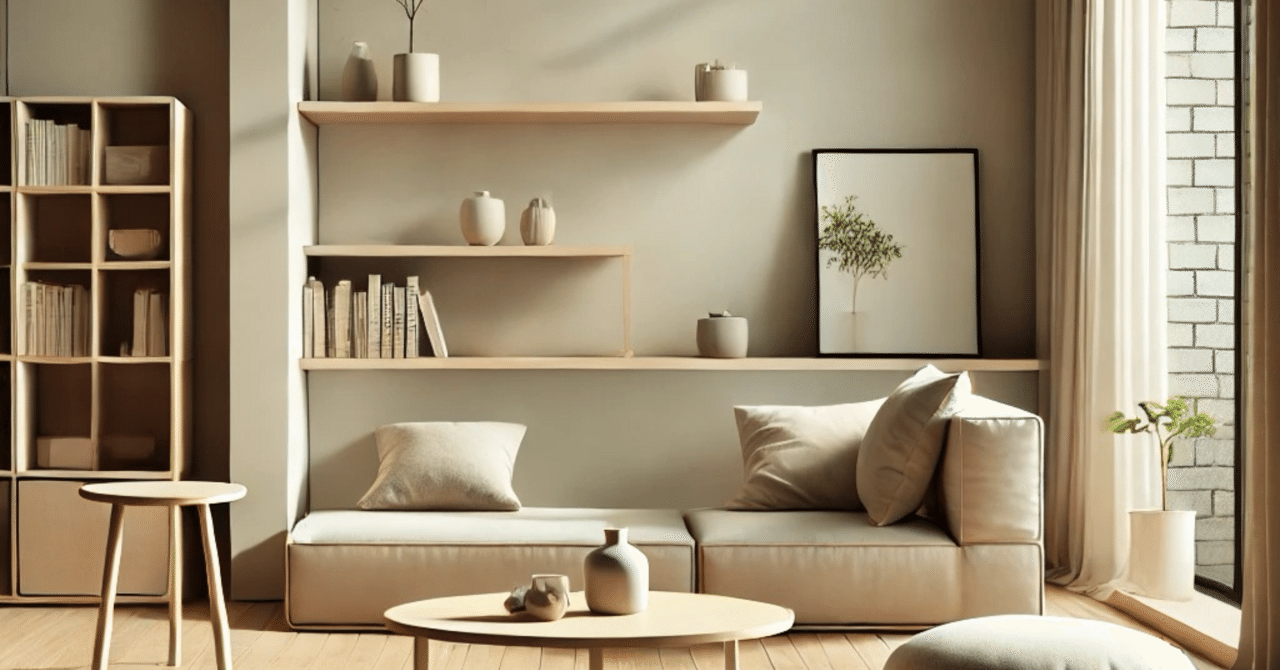 部屋を広く見せるポイント -9選- 狭い部屋も広く快適に。｜naoki___room