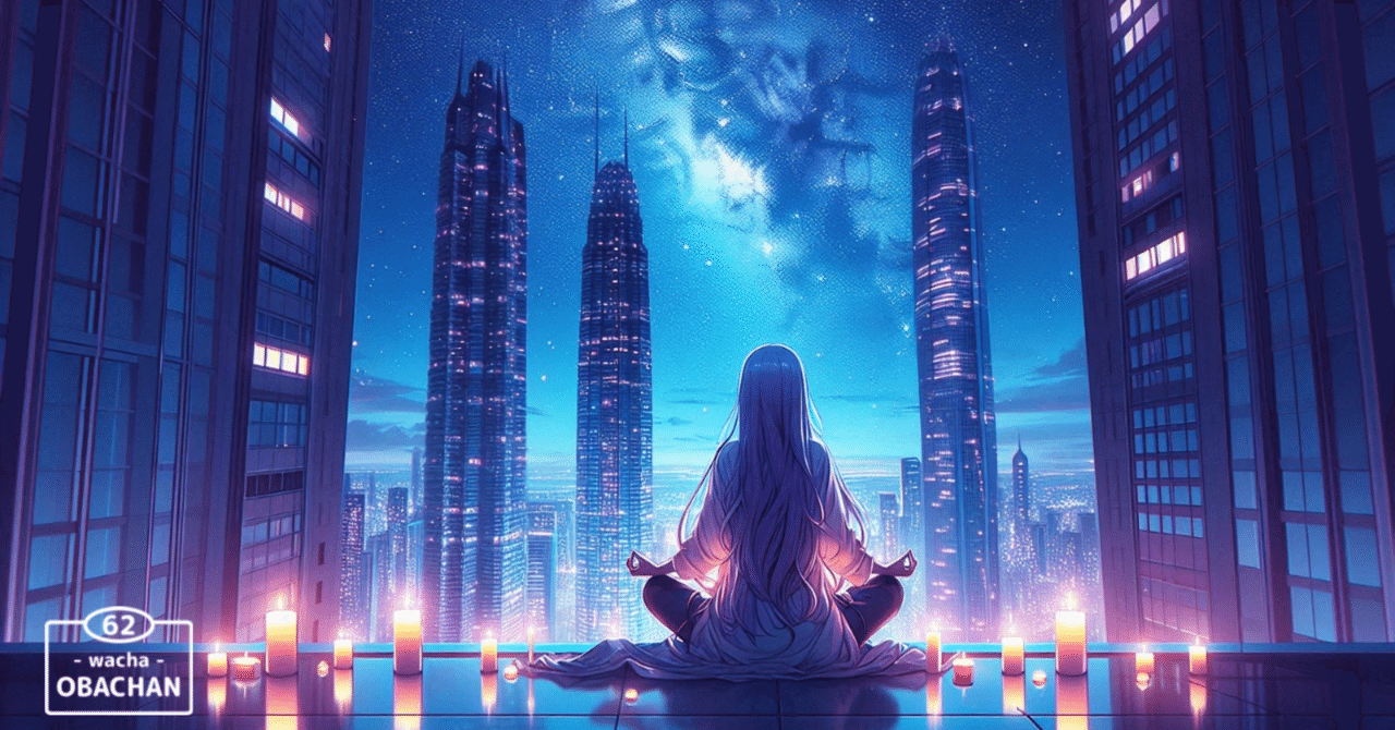 瑠璃色の摩天楼｜wacha-rin