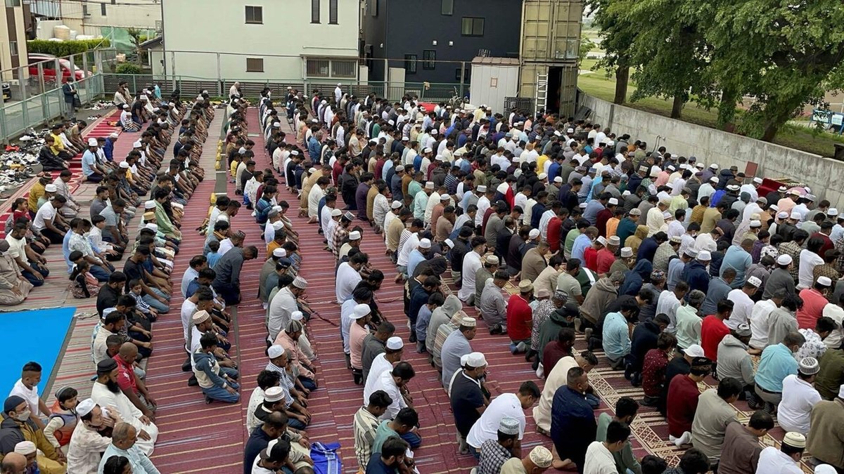 【海老名モスク】圧巻！イードでこれだけの人が集まる！｜Utsuno Shiho