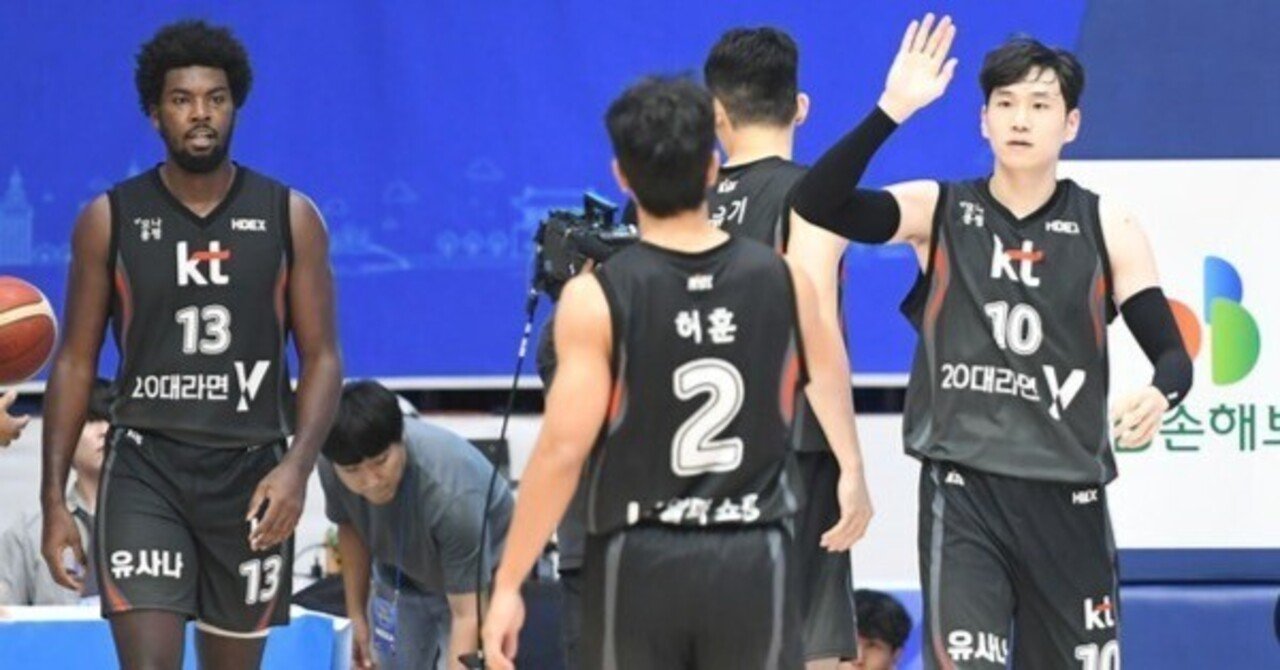[24 KBL 컵] 전반 리드 지켜낸 KT, KCC 제압｜rabidoreskovic