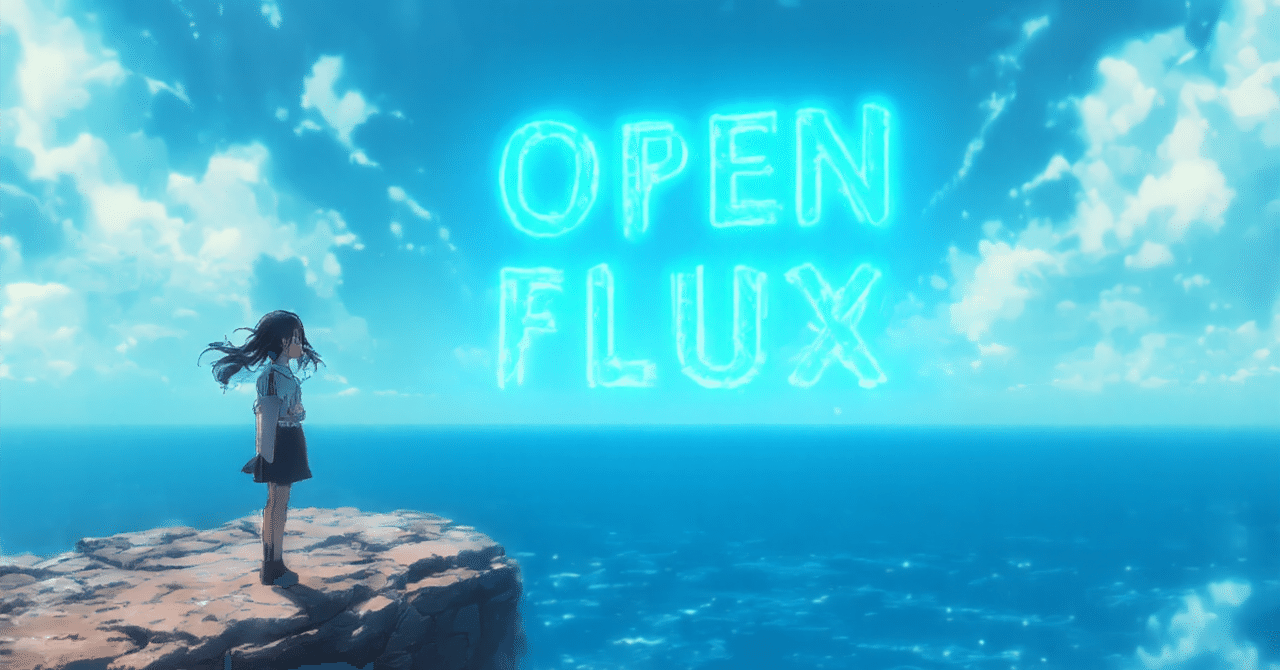 Open FluxとGGUF化について@ComfyUI｜shiba*2