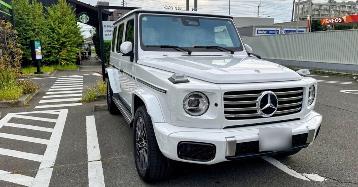 速報！新型Gクラス「G450d ローンチエディション」納車しました【メルセデス】｜本能ブログ