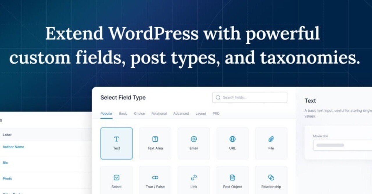 「Advanced Custom Fields」（ACF）をPROにアップグレードする方法と手順｜firebirds33