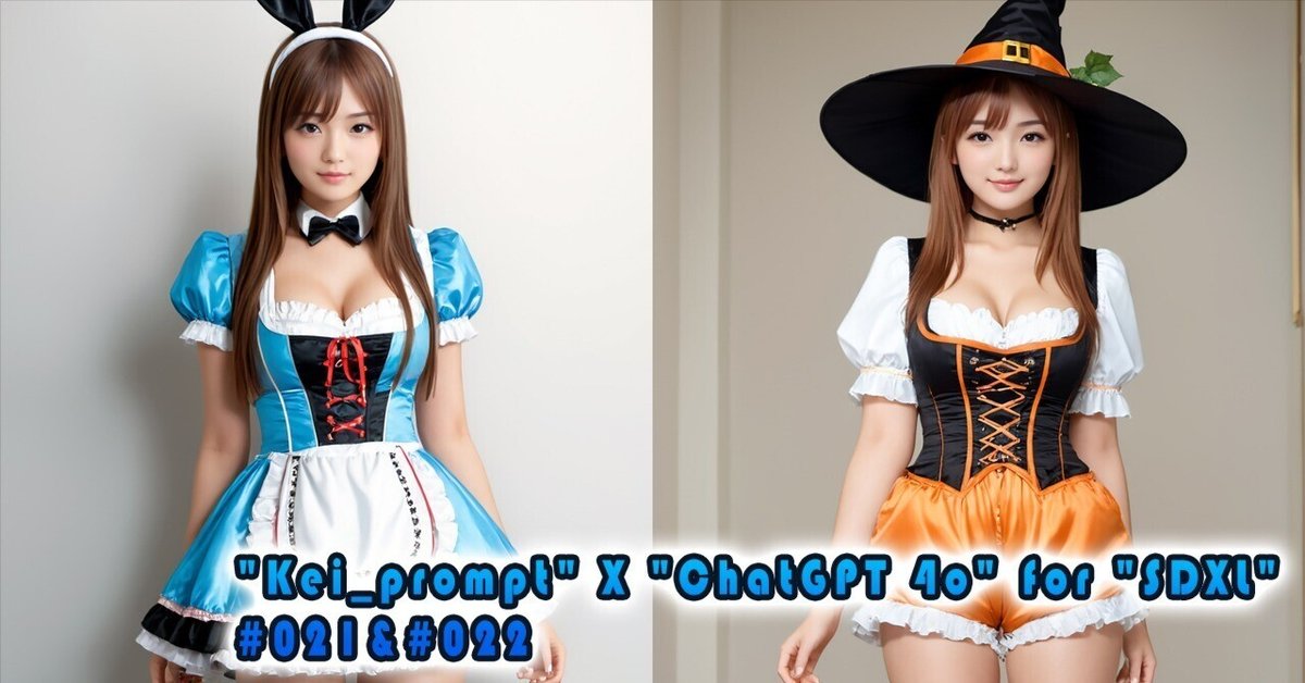 "Kei_prompt" X "ChatGPT 4o" for "SDXL" #021｜Kei Aono