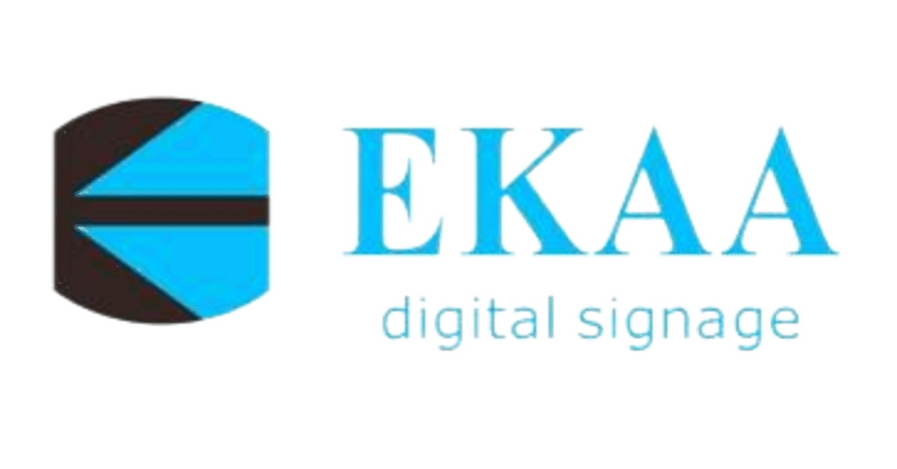 マンション入口で案内用デジタルサイネージ EKAAにお任せ！｜sakai EKAA