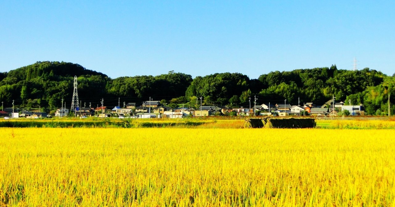 田園地帯で思った事｜HRSD-note