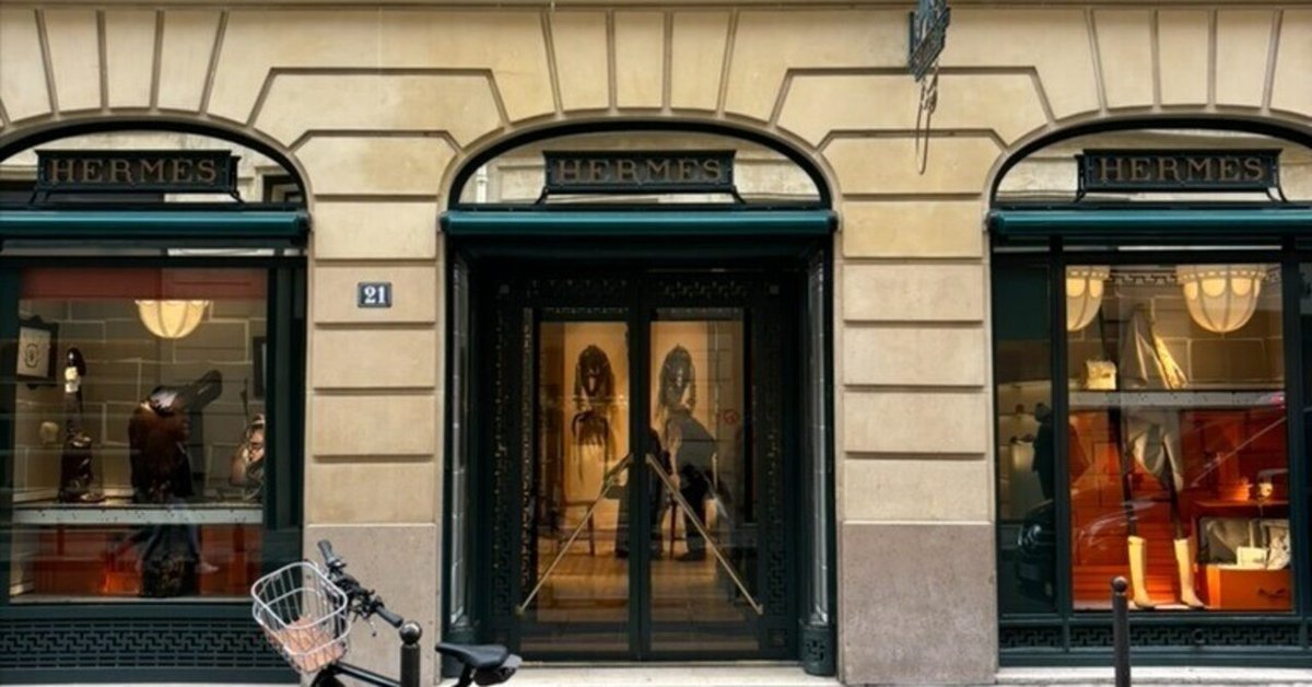 エルメス本店でシェーヌダンクルを購入🇫🇷|おはな エルメス本店でシェーヌダンクルを購入🇫🇷|おはな