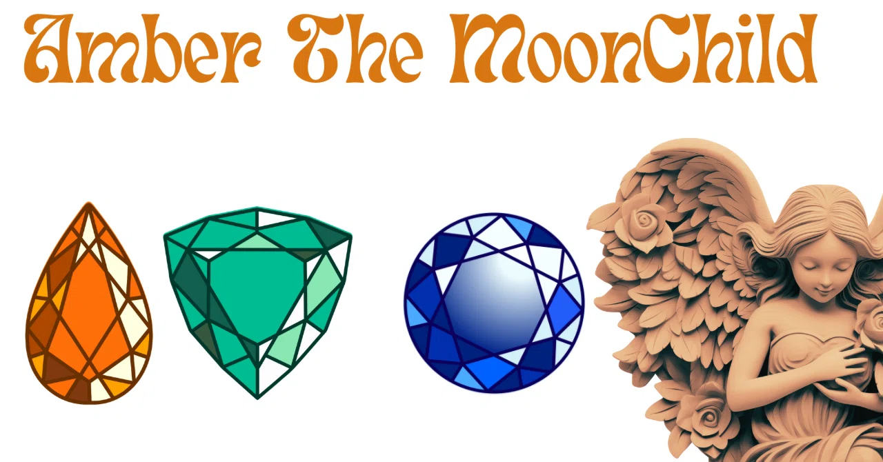 AUTHOR & CHARACTERS ｜Amber the Moonchild