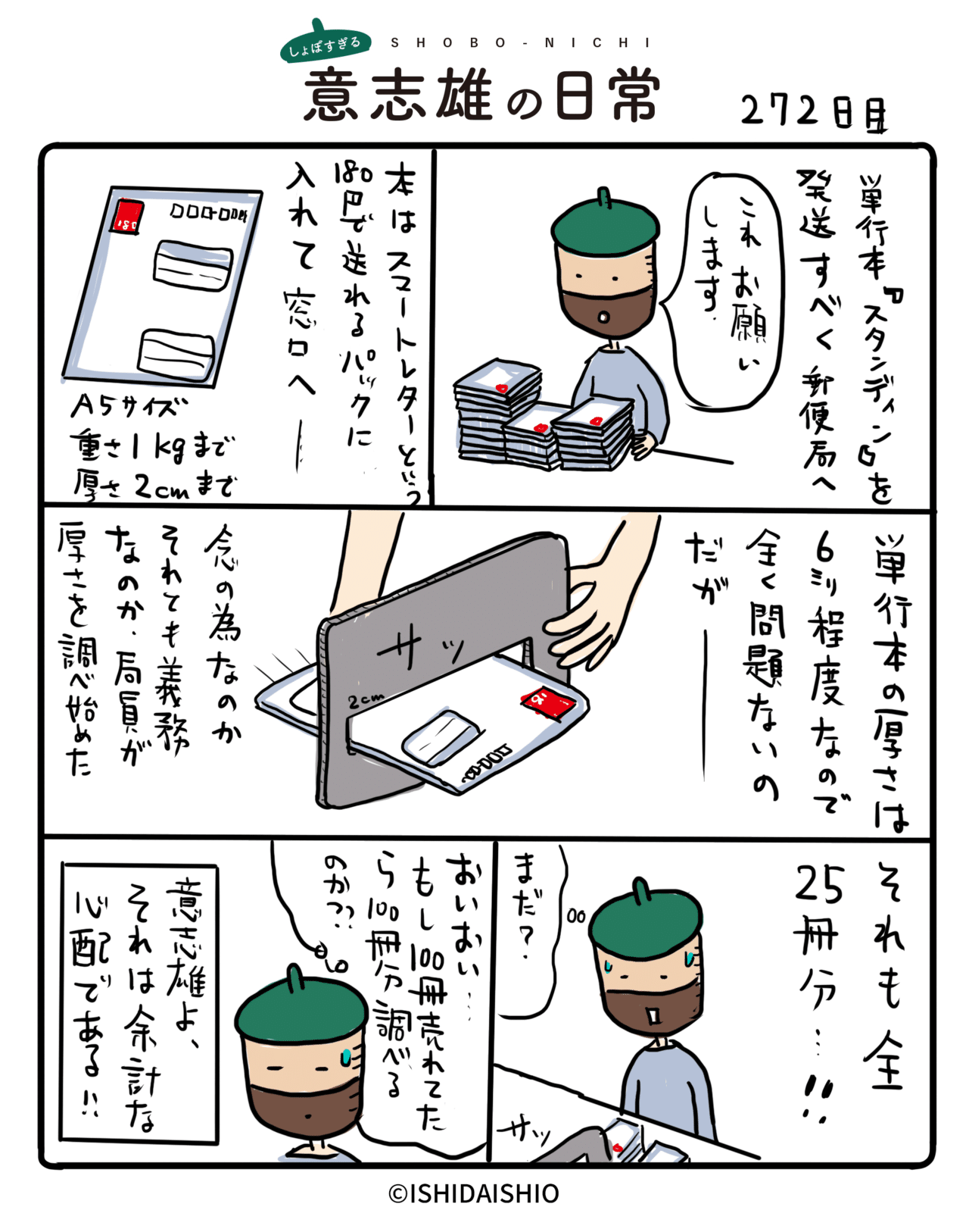 しょぼ日 267-273 days｜石田意志雄｜note