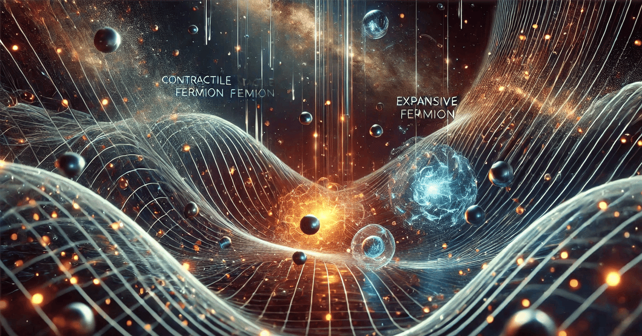 新たな素粒子と力の提案 - Contractile Fermion、Expansive Fermion、Neutro Fermion、Wave ...