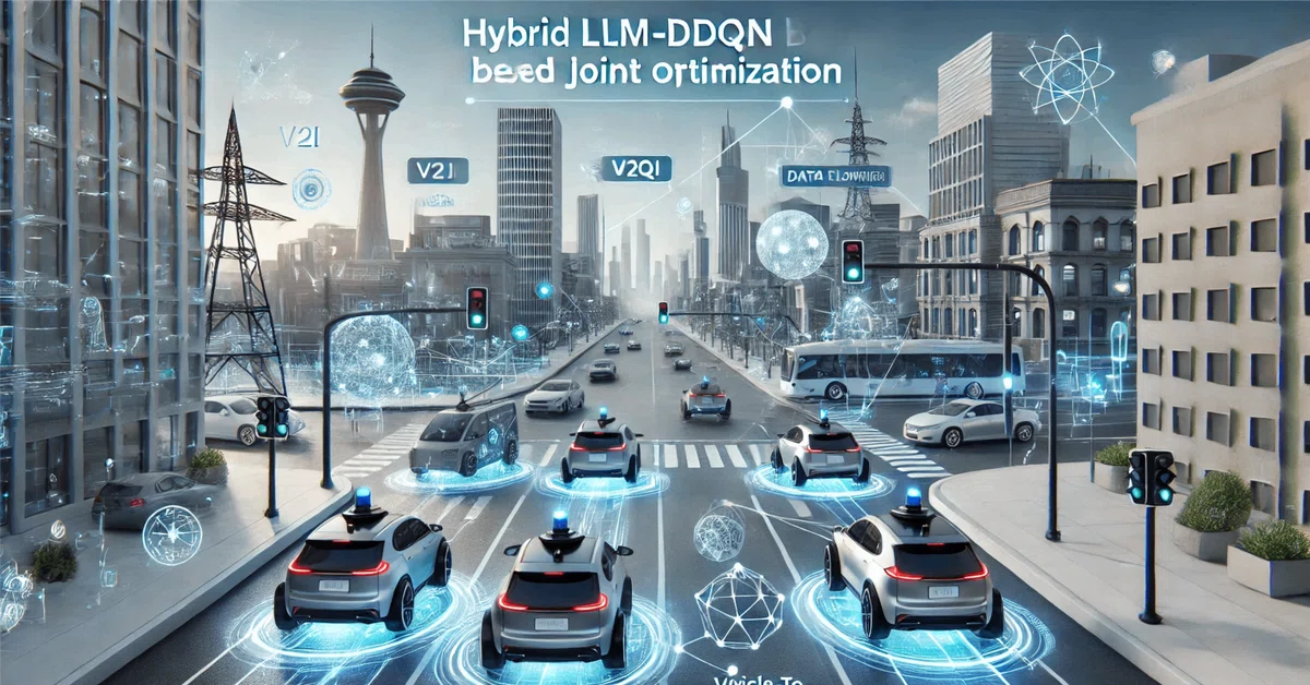 【論文要約:自動運転関連】Hybrid LLM-DDQN based Joint Optimization of V2I ...