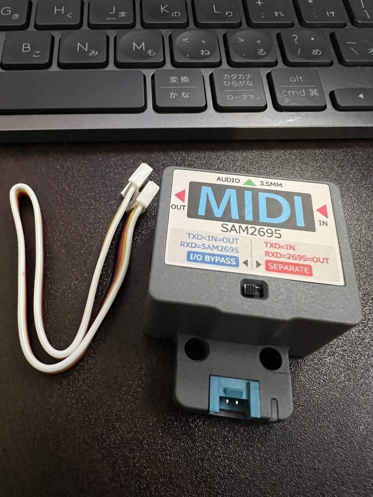 M5Stack用MIDI音源ユニット（SAM2695）を鳴らしてみた(*' ')｜moridenki