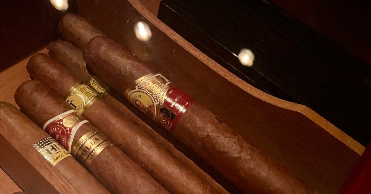 葉巻がおいしかったよ、のはなし｜Yas Hig