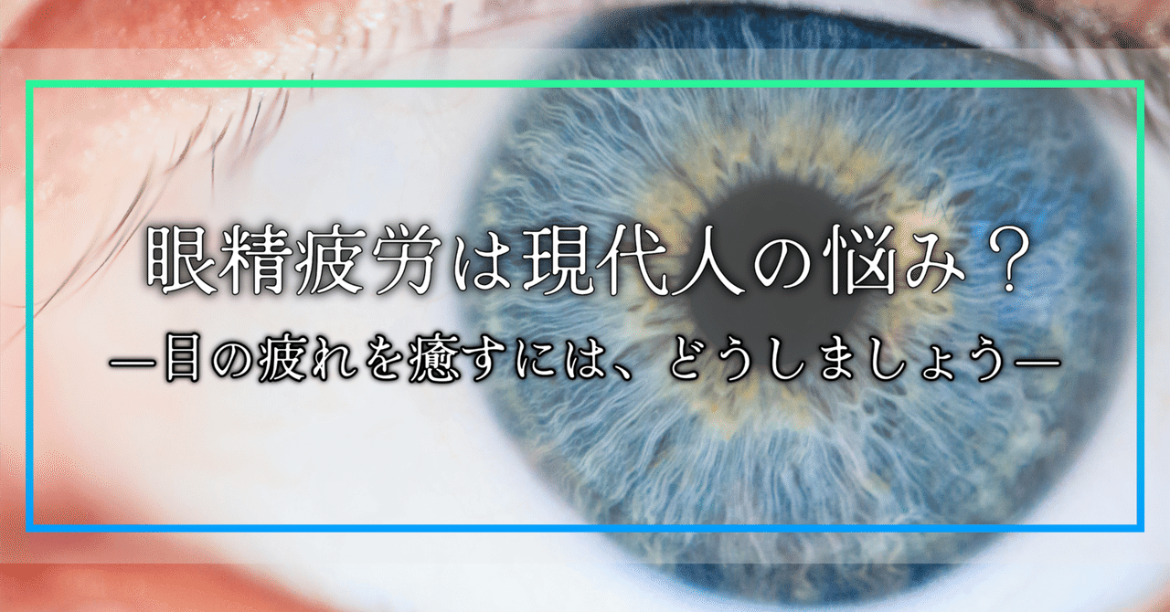 【雑記】眼精疲労は現代人の悩み？ ―目の疲れを癒すには、どうしましょう―｜EmuLog＠在宅ワーク&ガジェット好き&物欲解放の備忘録