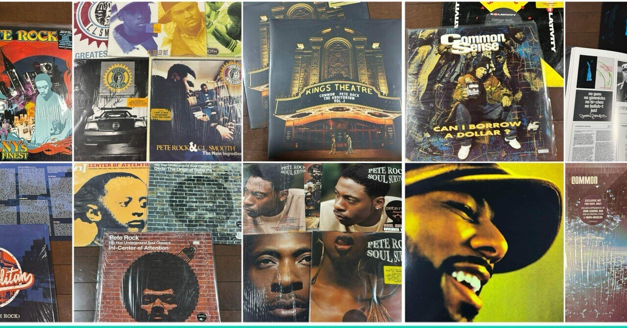 Common & Pete Rock / The Auditorium｜HIP HOP JUNKIEEES