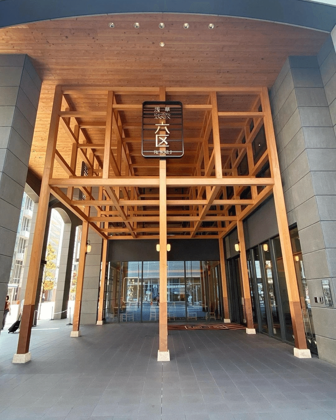 東京建築巡り〜江戸時代の歌舞伎座の木組みを再現｜東京の建築&アート巡りオタク@tanrock