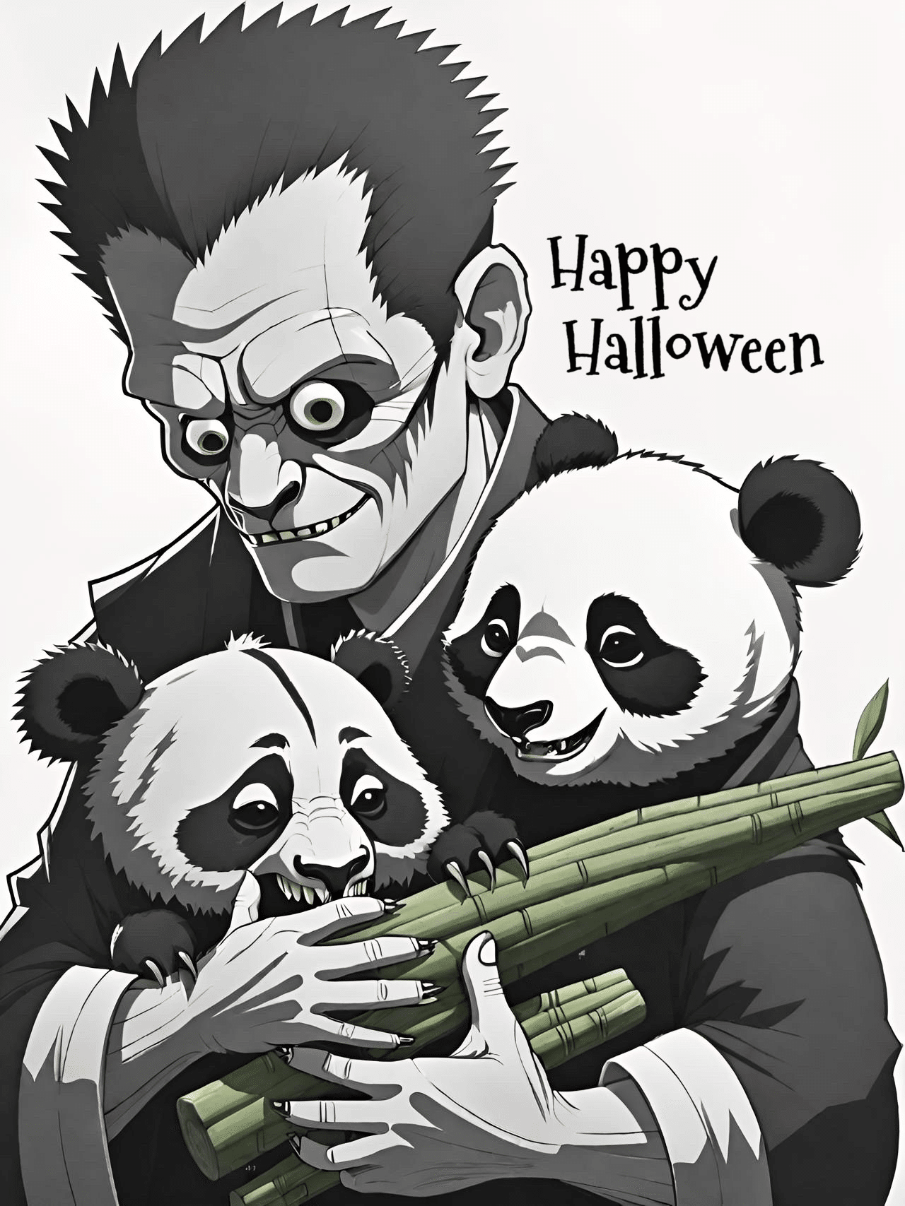 Frankenstein and Panda ｜轟礼子
