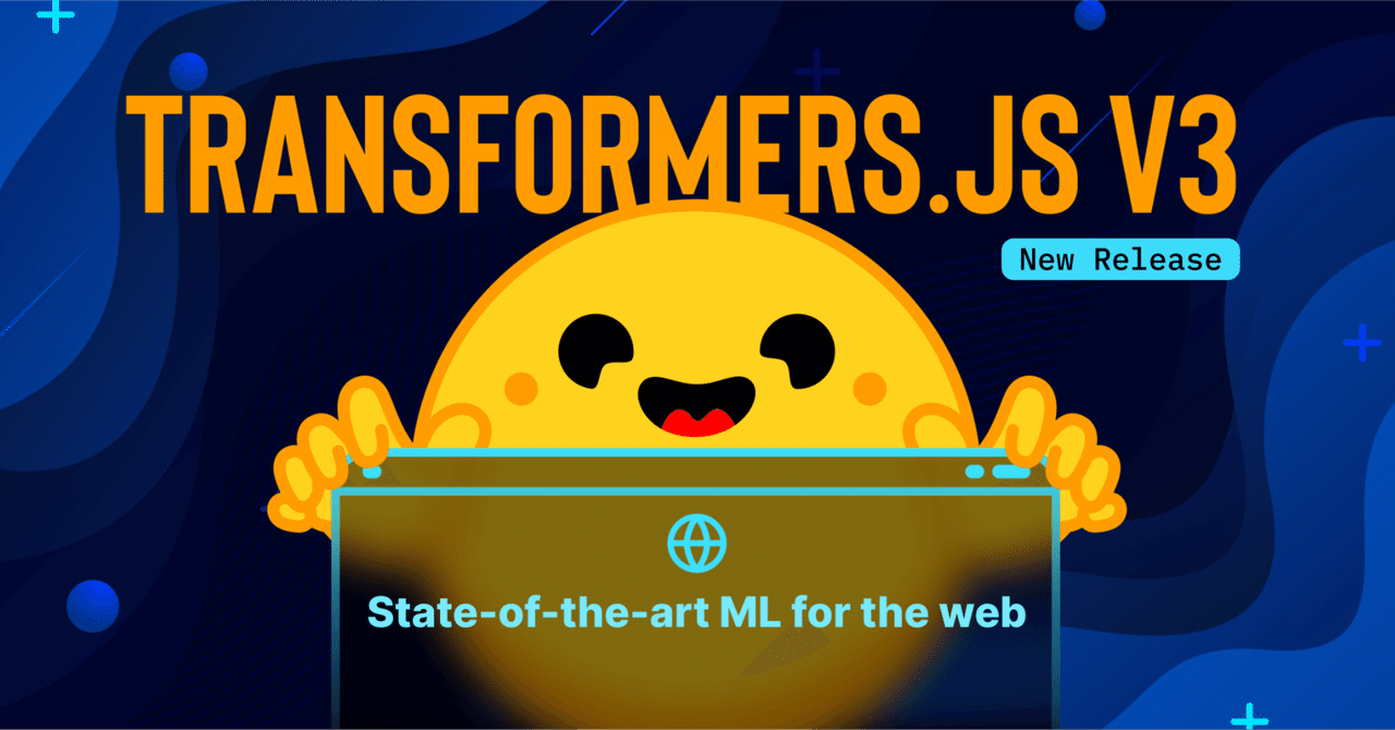 Transformers.js v3 の概要｜npaka
