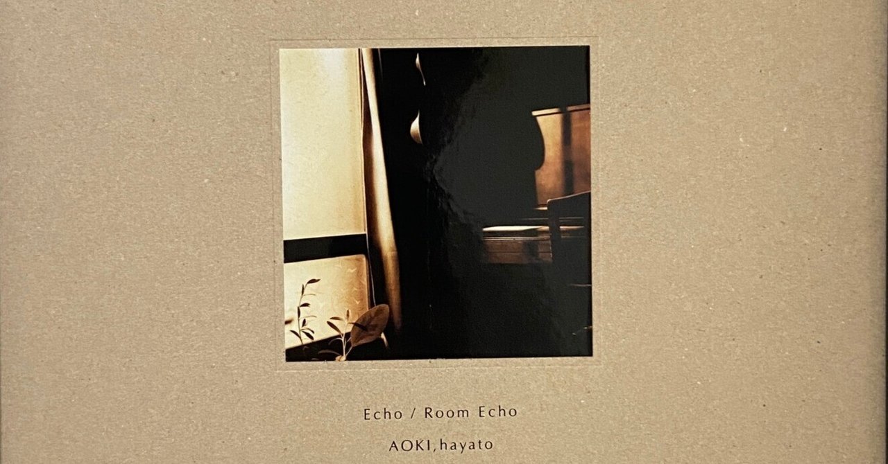 AOKI, hayato // ECHO, ROOM ECHO｜goodmorning
