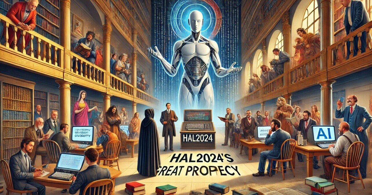 【AI超短編】HAL2024の大予言｜SonSin