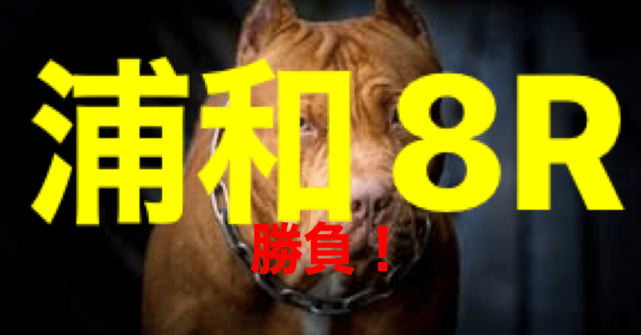 浦和8R勝負！｜パドック師匠【PD master】公式🌐