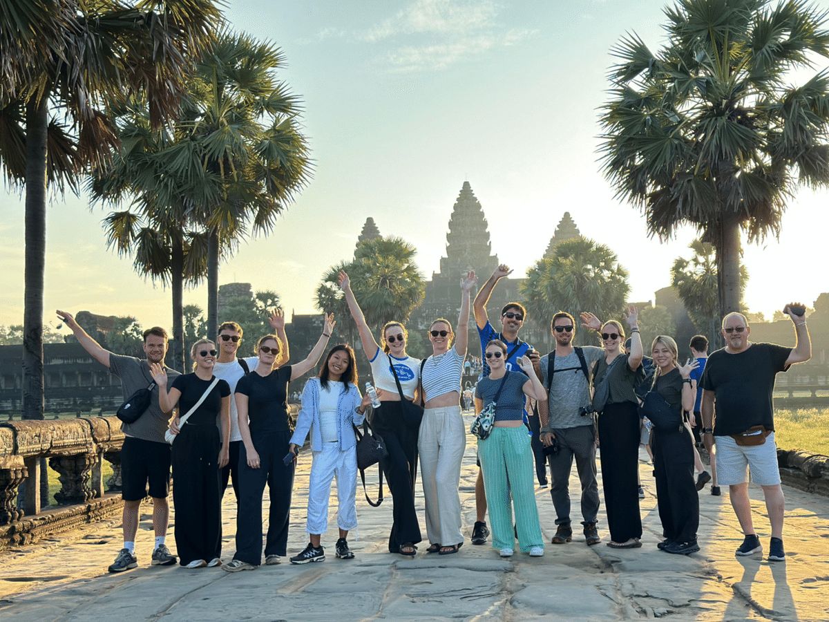 世界一周day31「アンコールワット朝日鑑賞(英語)ツアーに参加」inカンボジア｜みやか｜世界一周一時中断