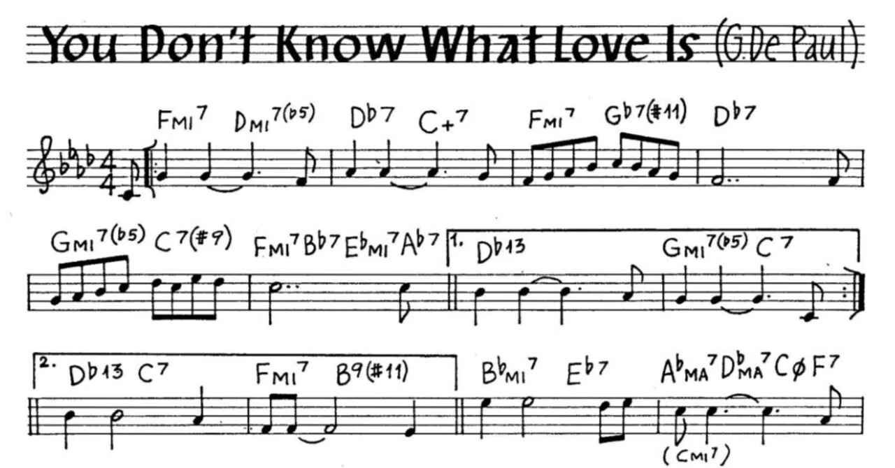 ジャズスタンダード「You Don’t Know What Love Is」私の名演ベスト5｜junm