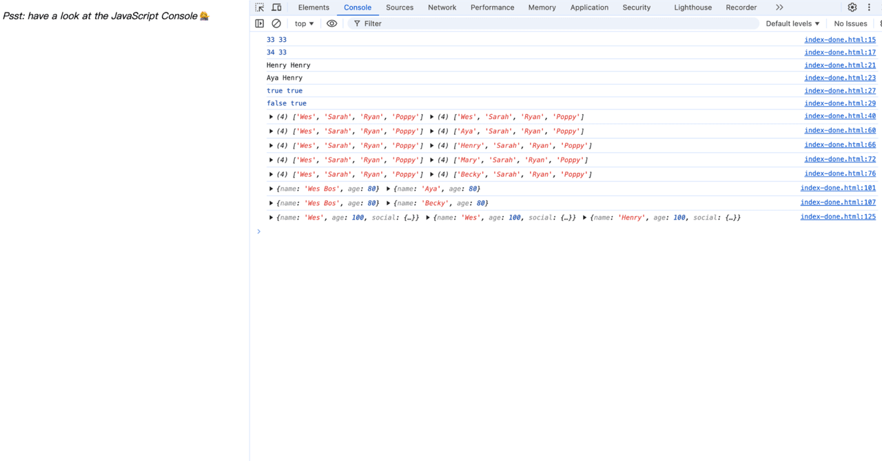 Day 14 - JavaScript References VS Copying｜Aya