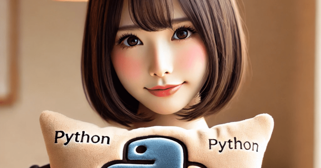 We Love Python（予告）｜明日太（旧名：まる窓）