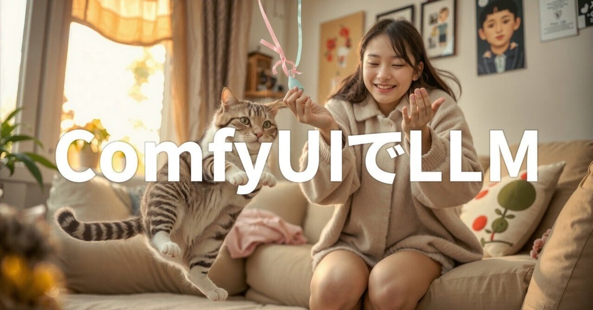 【Ollama】ComfyUIでLLMを使う方法｜Catapp-Art3D