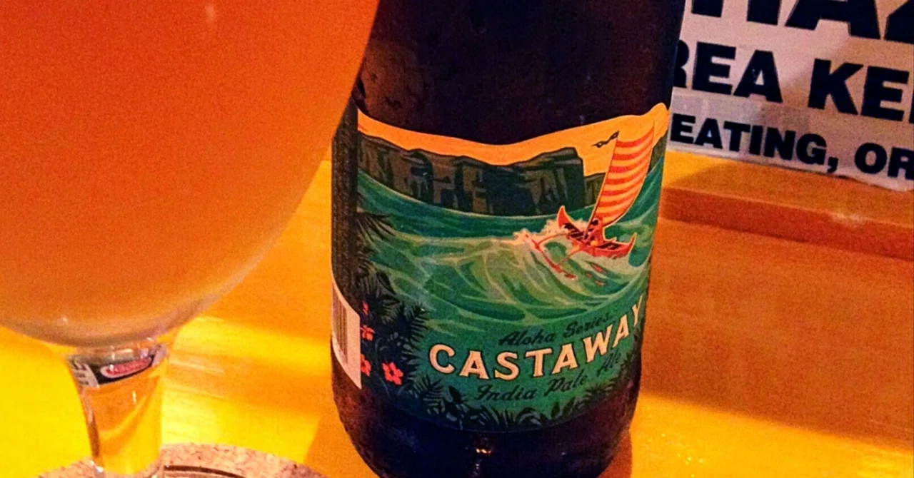 【CASTAWAY IPA】柑橘系がかなり効いてる！ハワイ島出身のIPA｜光太郎｜【コスパの良いビールを多数紹介！】