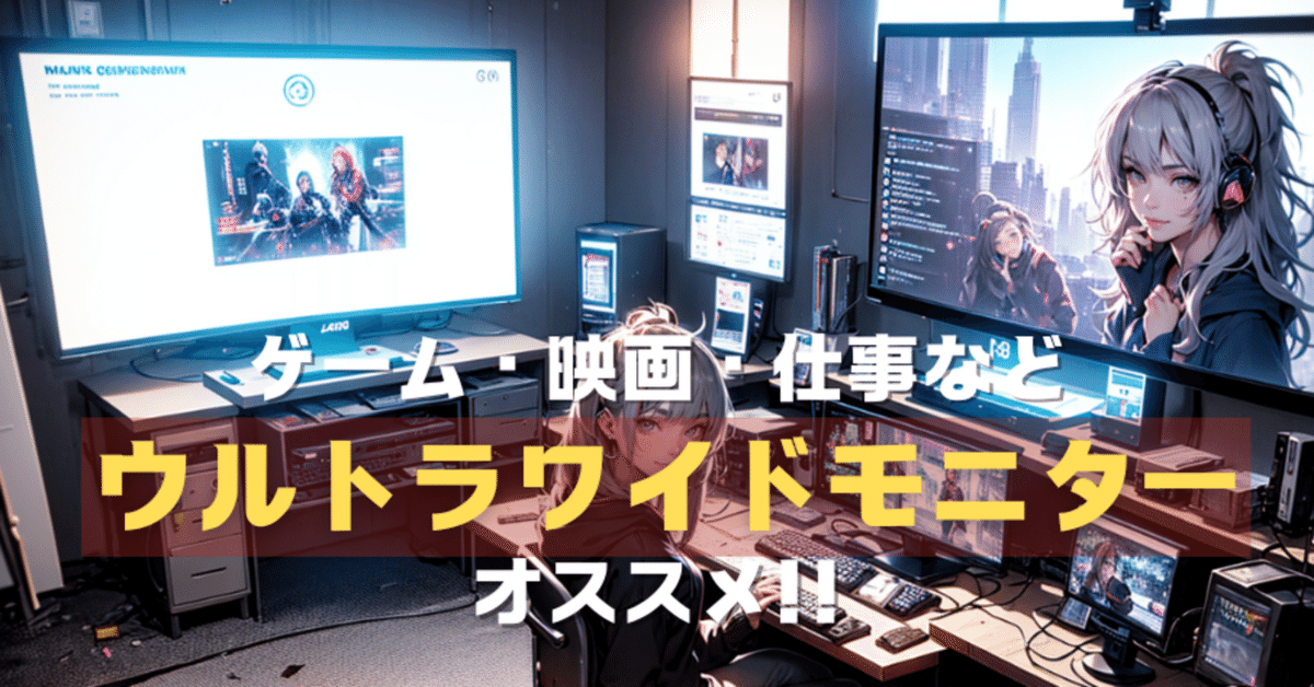 ゲーム・映画・仕事など【ウルトラワイドモニター】オススメ ゲーム・映画・仕事など【ウルトラワイドモニター】オススメ