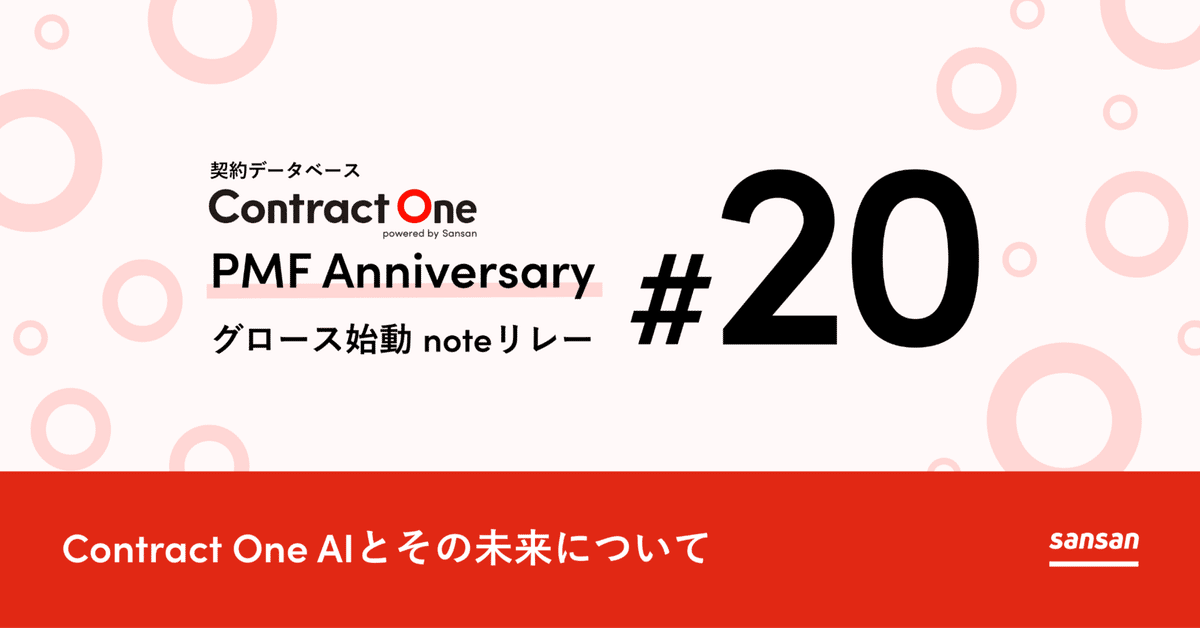 Contract One AIとその未来について｜Ryota Ito