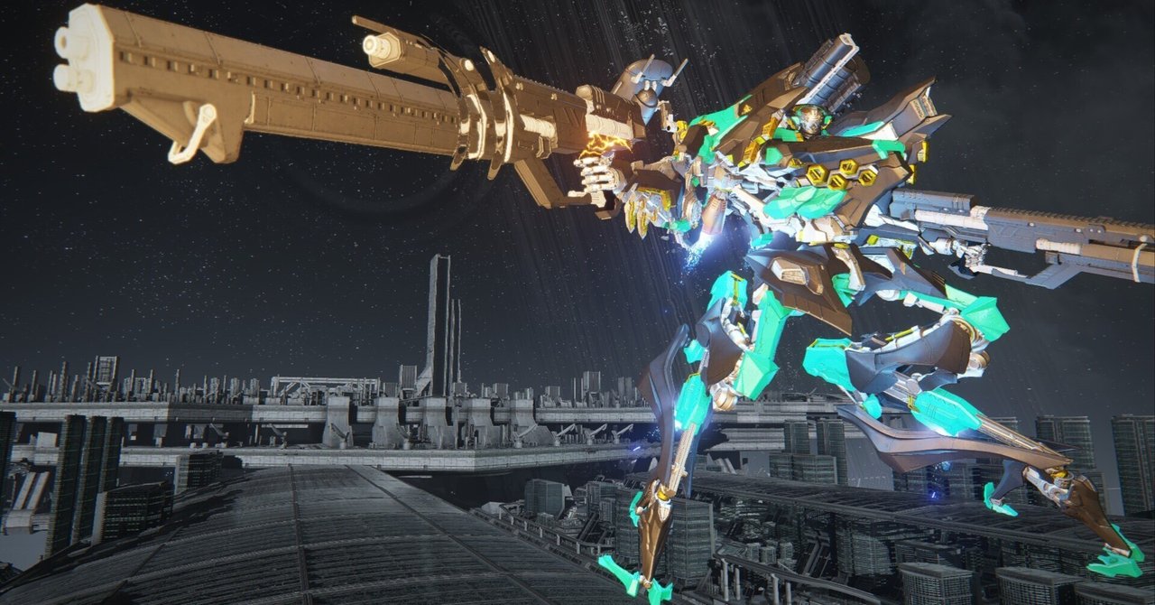 【AC6 steam版】軽逆コーチング配信で使ったスライド（9枚）｜ユイレン@Vのすがた