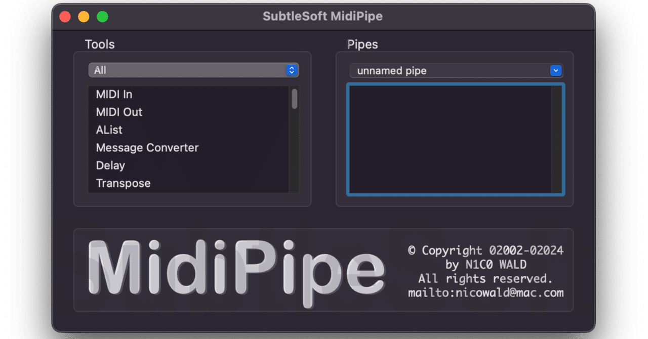MidiPipeを使ってノートのダブりをなんとかする｜森友哉