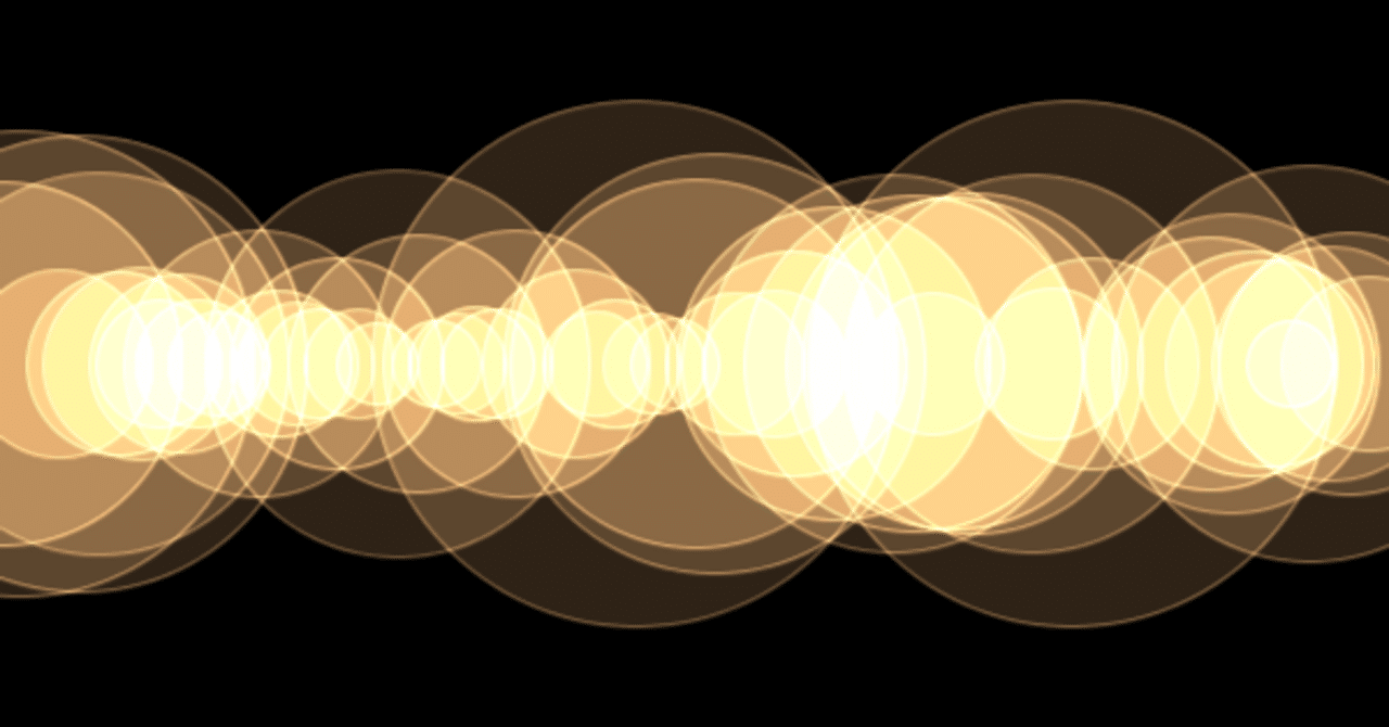 Processing #1 visualizer circle color｜toka(とか)