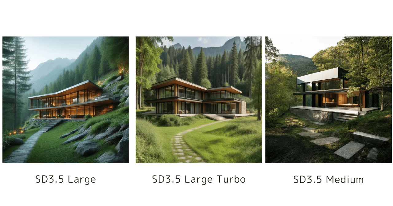 【Stable Diffusion 3.5】Large、Large Turbo、Mediumを比較してみた｜Yasu Shiina