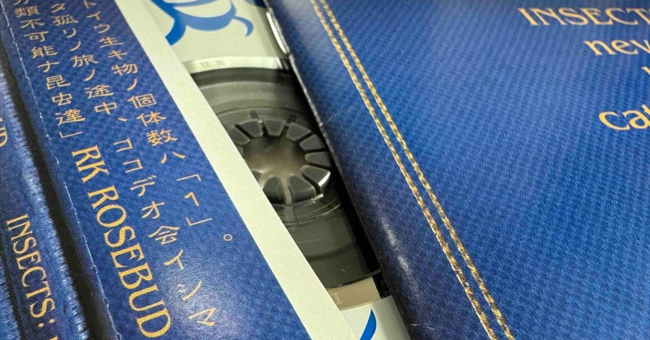 RK ROSEBUD 2ndアルバム『INSECTS:never be categorized』｜りょんりょん