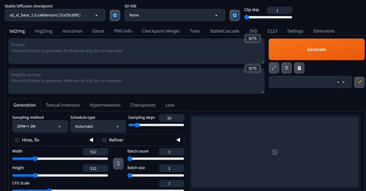Stable Diffusion WebUI Forge/reForge のダークモード表示｜ふつおじ