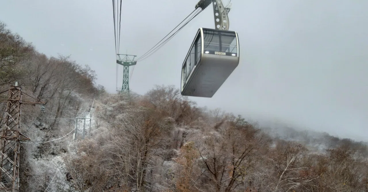 冬が始まるよ♪ ～winter again～｜Mt. USU Ropeway 有珠山ロープウェイ