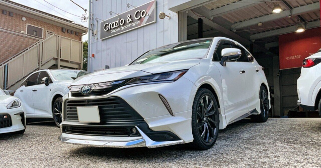 80ハリアースタートボタン、シフトノブ純正流用です♫｜Grazio&Co.社長日記2.0