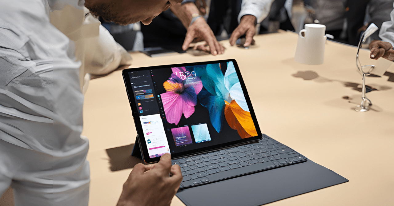 iPad pro 2台でプレゼン｜SENNEKO@マイクラウド